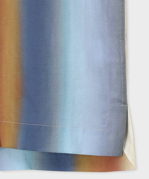 Paul Smith（ポール・スミス） シャツ Smith Stripe” オープンカラーシャツ / 153303 426Z メンズ ...