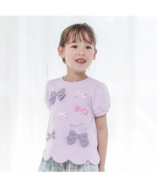 Biquette Club tシャツ リボンTシャツ キッズ 子供服 女の子 : ZOZOTOWN Yahoo!店 - 通販 - Yahoo!ショッピング