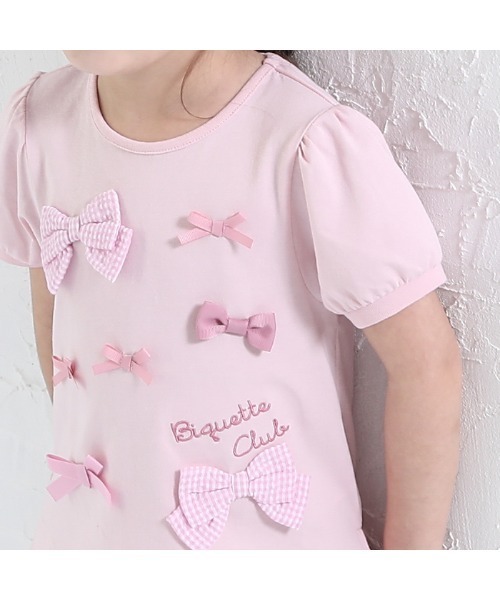 Biquette Club tシャツ リボンTシャツ キッズ 子供服 女の子 : ZOZOTOWN Yahoo!店 - 通販 - Yahoo!ショッピング
