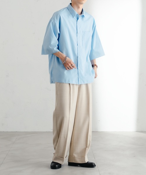 Yahoo!オークション - 「epnok」 半袖シャツ MEDIUM ライム メンズ