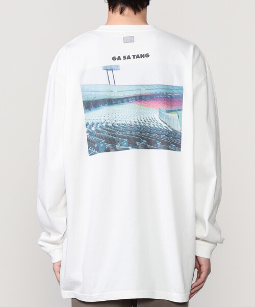 TANG tシャツ TANGTANG |「別注」長袖Tシャツ GASATANG/SUGUSANNOMIYAFENCE.KOSK MEN メンズ ...