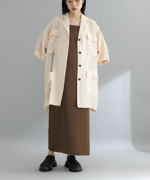 KBF ブラウス シャツ 「WEB限定」バックオープンBIGシャツ レディース : ZOZOTOWN Yahoo!店 - 通販 - Yahoo!ショッピング