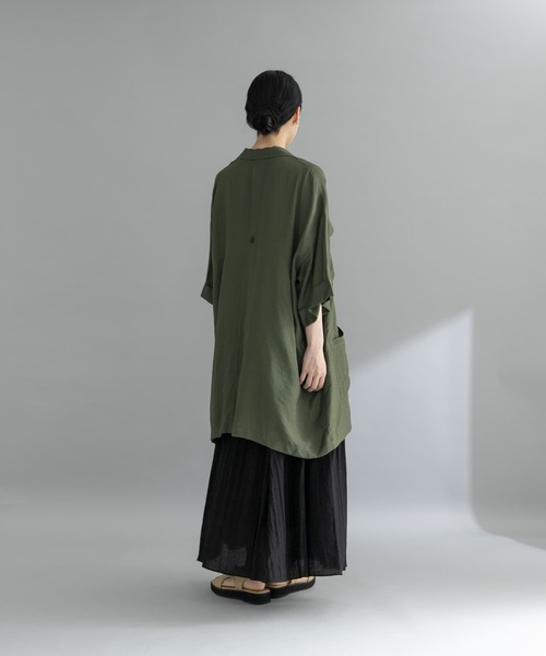 KBF ブラウス シャツ 「WEB限定」バックオープンBIGシャツ レディース : ZOZOTOWN Yahoo!店 - 通販 - Yahoo!ショッピング