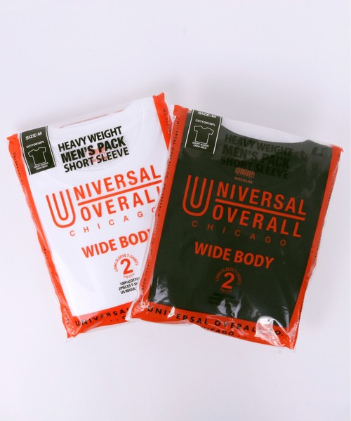UNIVERSAL OVERALL 「UNIVERSAL OVERALL」 半袖Tシャツ LARGE ホワイト メンズ : ZOZOTOWN Yahoo!店 - 通販 - Yahoo!ショッピング