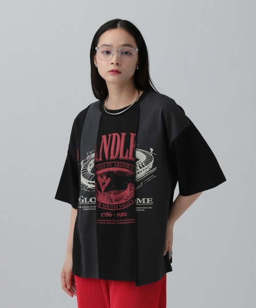 LEPSIM tシャツ ストーンウォッシュ切り替えT 494900 レディース : ZOZOTOWN Yahoo!店 - 通販 - Yahoo!ショッピング
