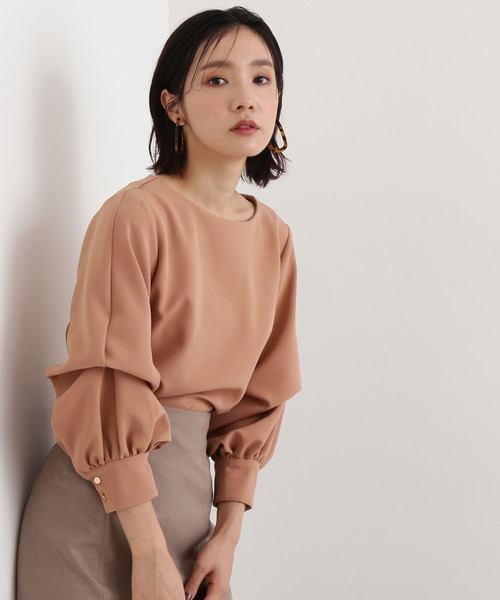 NATURAL BEAUTY BASIC 「NATURAL BASIC」 長袖ブラウス MEDIUM ダークオレンジ レディース : ZOZOTOWN Yahoo!店 - 通販 - Yahoo ...