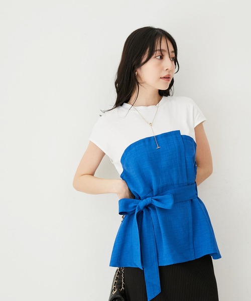 VIS（ビス） 半袖カットソー FREE ブルー系その他4 レディース : ZOZOTOWN Yahoo!店 - 通販 - Yahoo!ショッピング