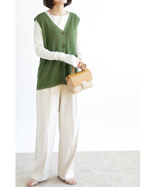 &. NOSTALGIA ベスト 「ZOZO限定」ニットジレベスト レディース : ZOZOTOWN Yahoo!店 - 通販 - Yahoo ...