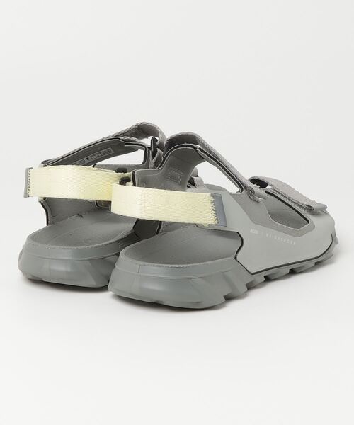 Yahoo!オークション - 「ECCO」 フラットサンダル 37 グレー レディー...