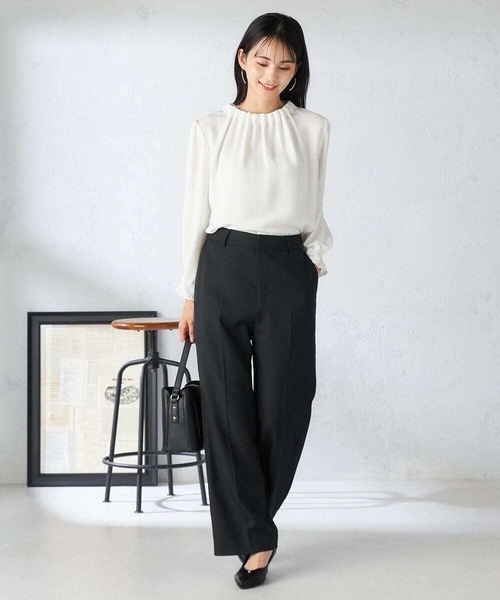 a.v.v（アー・ヴェ・ヴェ） パンツ 「洗える/イージーケア/吸水速乾