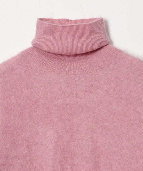 6 ニット セーター 「6(ROKU)」カシミヤ タートルネック レディース