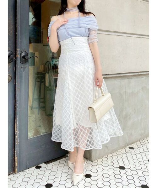 dazzlin tシャツ シアーオフショルダートップス レディース : ZOZOTOWN Yahoo!店 - 通販 - Yahoo!ショッピング