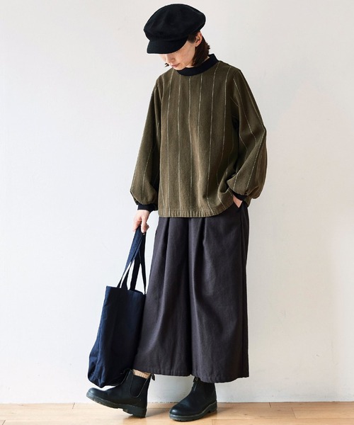 Sunny clouds 「Sunny clouds」 長袖ブラウス X-LARGE カーキ レディース : ZOZOTOWN Yahoo!店 - 通販 - Yahoo!ショッピング