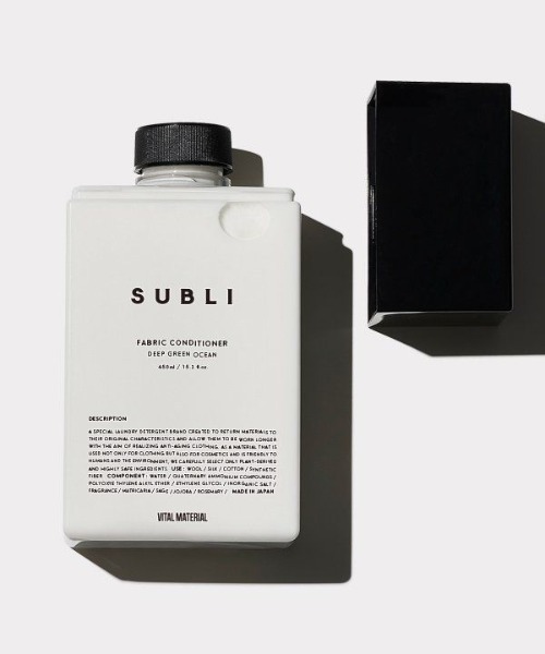 VITAL MATERIAL バス トイレ SUBLI/サブリ/ファブリックコンディショナー450ml : ZOZOTOWN Yahoo!店 - 通販 - Yahoo!ショッピング