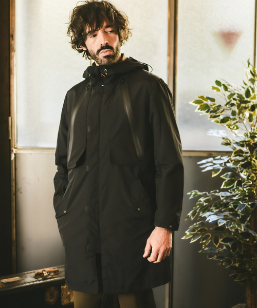 5351 POUR LES HOMMES 「5351 HOMMES」 コート「TAIONコラボ」 46 ブラック メンズ : ZOZOTOWN Yahoo!店 - 通販 - Yahoo!ショッピング