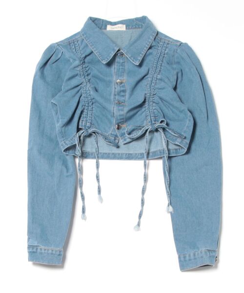 aimoha デニムジャケット gジャン 「aimoha」ショート丈デニムジャケット レディース : ZOZOTOWN Yahoo!店 - 通販 - Yahoo!ショッピング