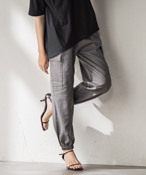 MAYSON GREY カーゴパンツ 「WEB限定」パラシュートカーゴパンツ「洗濯機で洗える」 レディース : ZOZOTOWN Yahoo!店 - 通販 - Yahoo!ショッピング