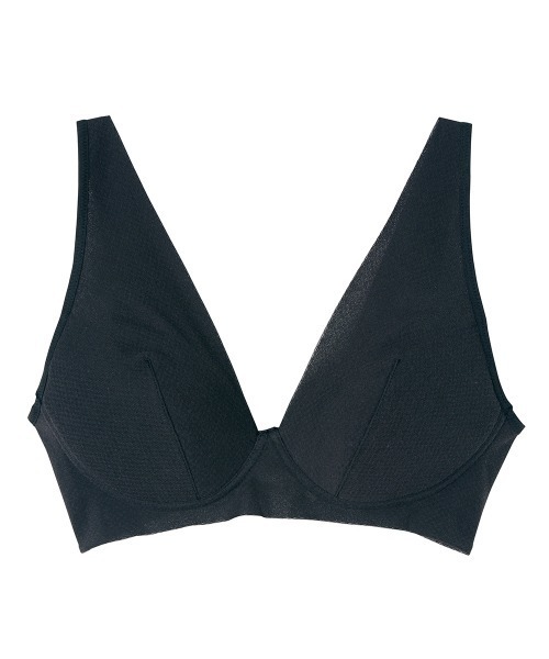 GUNZE ブラジャー KIREILABO/キレイラボ 締め付けずバストをやさしく補整 ノンワイヤーブラジャー 肌側綿100 ...