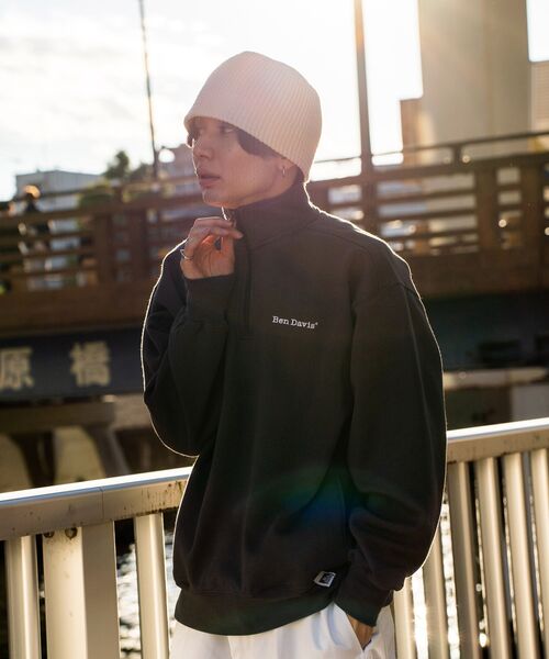 BEN DAVIS 「BEN DAVIS」 スウェットカットソー X-LARGE グレー メンズ : ZOZOTOWN Yahoo!店 ...