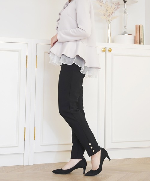 Prima Scherrer スウェットパンツ ジャージ あったか パール付き パンツ plus レディース : ZOZOTOWN Yahoo!店 - 通販 - Yahoo!ショッピング