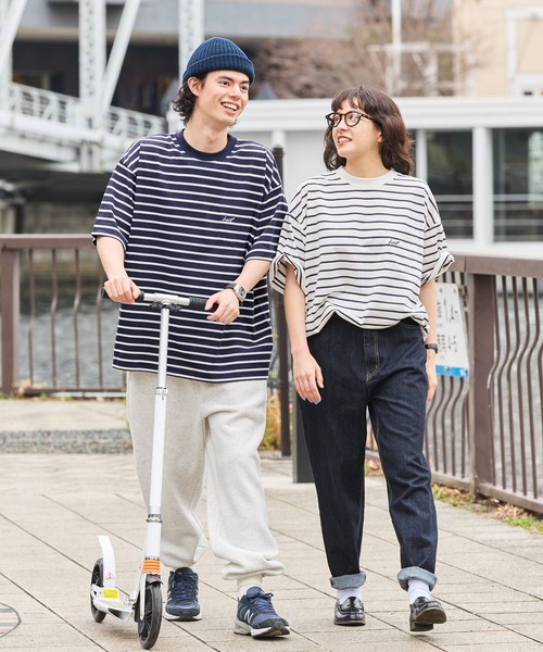 HECT tシャツ 「HECT」Big Border S/S Tee / ビッグシルエットボーダー半袖Tシャツ メンズ レディース ...