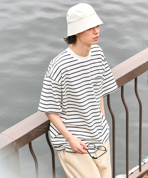 HECT tシャツ 「HECT」Big Border S/S Tee / ビッグシルエットボーダー半袖Tシャツ メンズ レディース ...