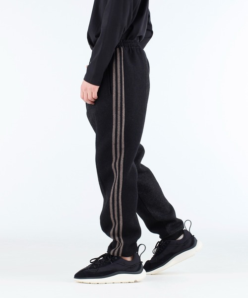 大きいサイズ メンズ B/W-PDJ RELAX プリント厚天竺 スウェット パンツ