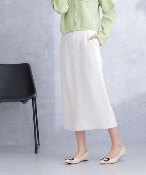 NANO universe スカート デイリーファンクション タイトスカート(セットアップ可） レディース : ZOZOTOWN Yahoo!店 - 通販 - Yahoo!ショッピング