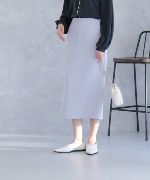 NANO universe スカート デイリーファンクション タイトスカート(セットアップ可） レディース : ZOZOTOWN Yahoo!店 - 通販 - Yahoo!ショッピング