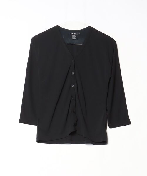 DKNY 「DKNY」 カーディガン P ブラック レディース : ZOZOTOWN Yahoo!店 - 通販 - Yahoo!ショッピング