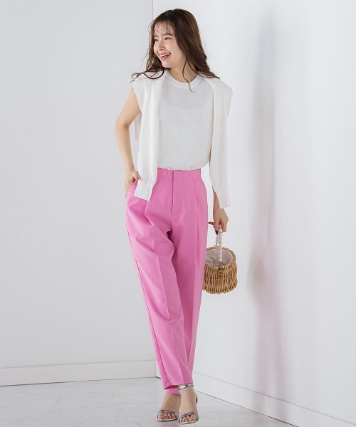 Yahoo!オークション - 「VICKY」 ノースリーブニット M ブルー レディ...