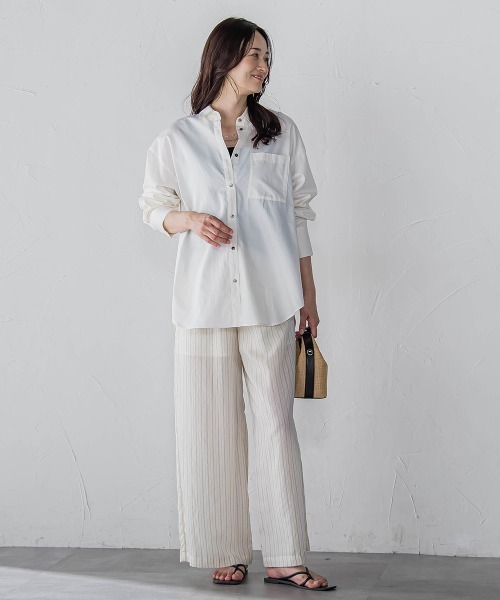 LAUTREAMONT（ロートレアモン） パンツ 「WEB限定」キュプラTR