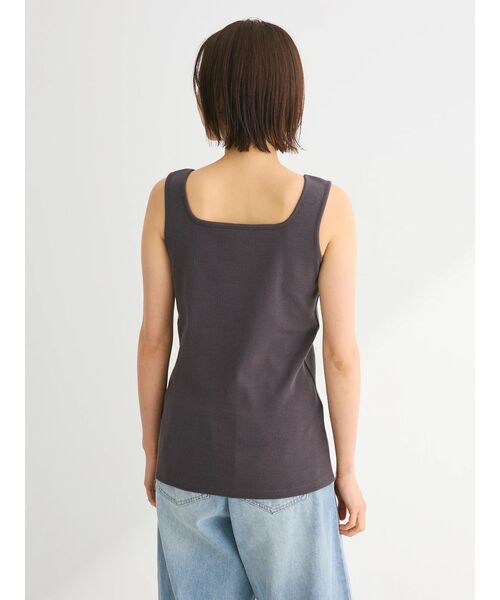 Green Parks タンクトップ ノースリーブ BEST PRICE 2WAYリブタンクトップ レディース : ZOZOTOWN ...