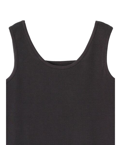 Green Parks タンクトップ ノースリーブ BEST PRICE 2WAYリブタンクトップ レディース : ZOZOTOWN ...