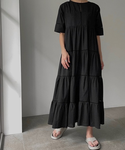 WILLFULLY 「WILLFULLY」 半袖ワンピース FREE ブラック レディース : ZOZOTOWN Yahoo!店 - 通販 - Yahoo!ショッピング