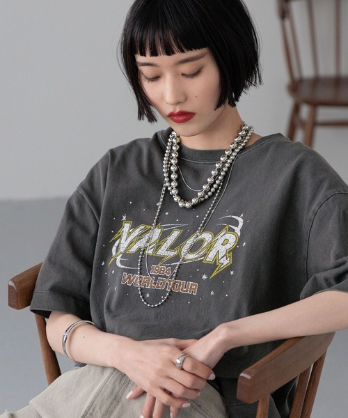 LOWRYS FARM tシャツ USEDバンTSS 327857 レディース : ZOZOTOWN Yahoo!店 - 通販 - Yahoo!ショッピング