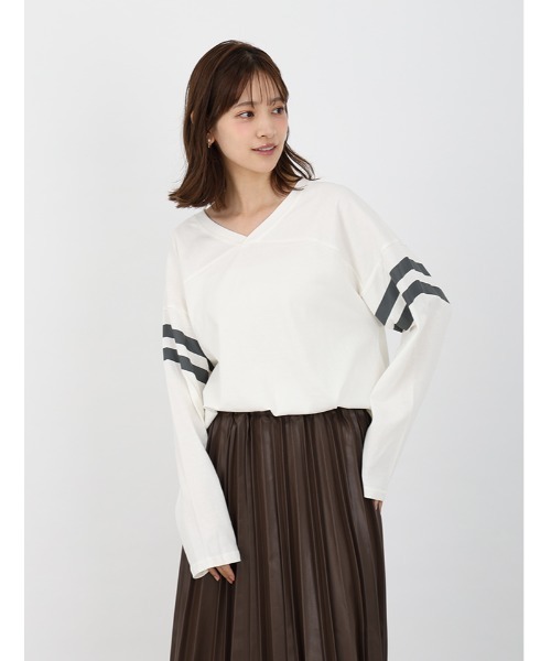 Edit Sheen（エディットシーン） tシャツ ラインデザインTシャツ レディース : ZOZOTOWN Yahoo!店 - 通販 - Yahoo!ショッピング