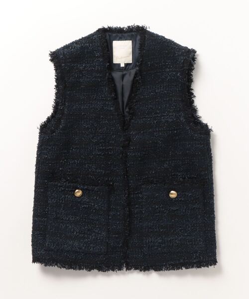 B：MING by BEAMS 「B:MING BEAMS」 ベスト MEDIUM ネイビー レディース : ZOZOTOWN Yahoo!店 - 通販 - Yahoo!ショッピング