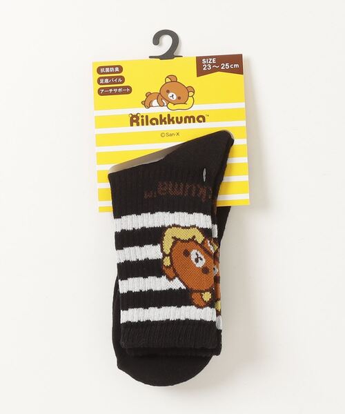 PR01. 靴下 リラックマ クルーソックス レディース : ZOZOTOWN Yahoo!店 - 通販 - Yahoo!ショッピング