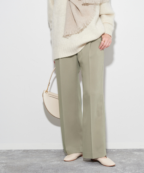 plage 「Plage」 イージーパンツ 38 グリーン レディース : ZOZOTOWN Yahoo!店 - 通販 - Yahoo!ショッピング