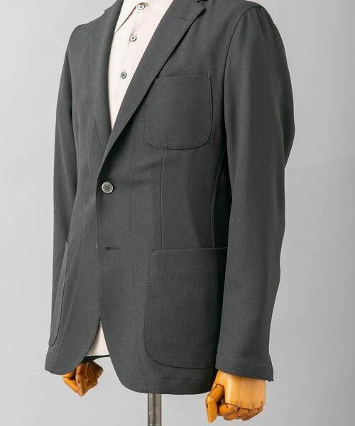 スーツ ジャケット 「吸水速乾/イージーケア」LIFE STYLE TAILOR ドライタッチストレッチイージーJK2 メンズ ...