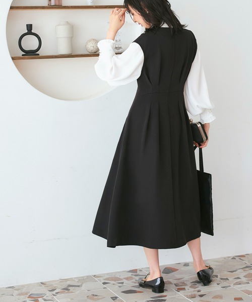 RUIRUE BOUTIQUE（ルイルエブティック） ワンピース ストレッチ マルチ