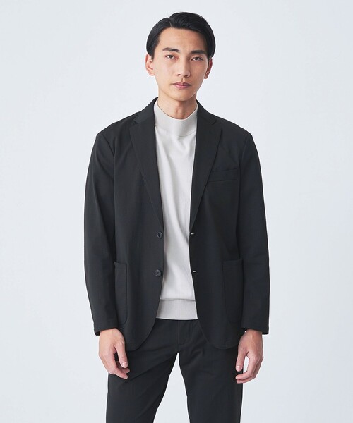 EDWIN ジャケット テーラードジャケット 「EDWIN」デニスラ ROOMY 2B サッカー メンズ : ZOZOTOWN Yahoo!店 - 通販 - Yahoo!ショッピング