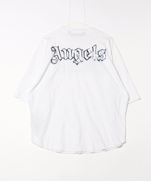 Palm Angels（パームエンジェルス） 半袖Tシャツ S ホワイト メンズ