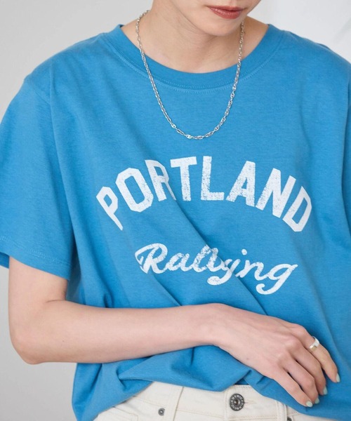 AMERICAN HOLIC tシャツ PORTLANDロゴカットプルオーバー レディース : ZOZOTOWN Yahoo!店 - 通販 ...