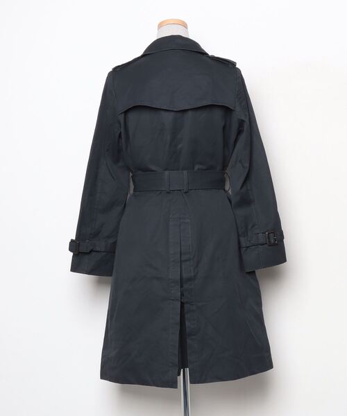「Spick&Span Noble」 トレンチコート 38 ネイビー レディース : ZOZOTOWN Yahoo!店 - 通販 - Yahoo!ショッピング