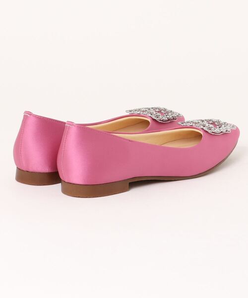 ABC-MART パンプス JOLI ENCORE ジョリー アンコール FLAT BIJOU PUMPS フラットビジューパンプス JE-MS101 ST/PINK : ZOZOTOWN ...