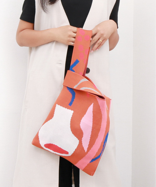 cache トートバッグ カシュカシュ cachecache / naabコラボインターシャニットショッパーバッグ レディース : ZOZOTOWN Yahoo!店 - 通販 - Yahoo ...