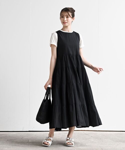 r・p・s ワンピース ティアードノースリーブワンピース : ZOZOTOWN Yahoo!店 - 通販 - Yahoo!ショッピング