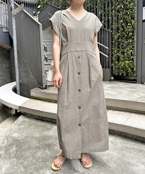 Spick＆Span 「Spick & Span」 ノースリーブワンピース 38 カーキ レディース : ZOZOTOWN Yahoo!店 - 通販 - Yahoo!ショッピング